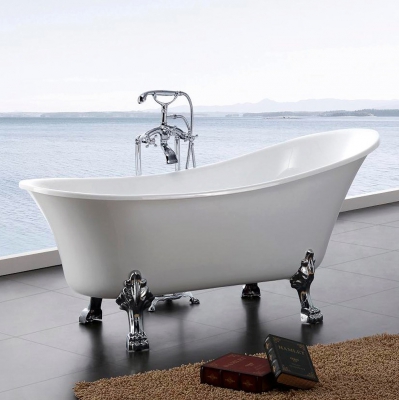 Badkar med tassar - Zoe vit (Badkar) | Trygghandel.se